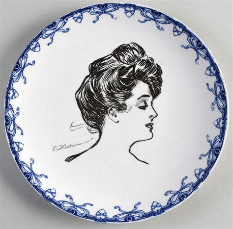 Gibson Girl Heads Dinner Plate By Royal Doulton Replacements Ltd