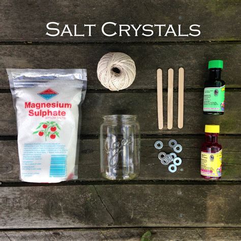 Epsom Salt Crystals String