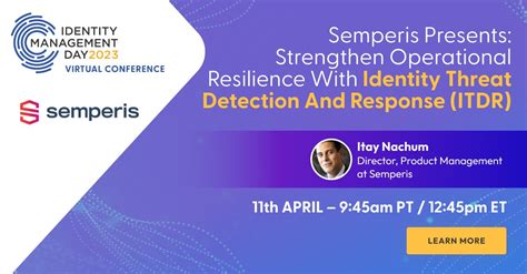 Chris Krzysztof Rocki On Linkedin Identity Management Day 2023 Identity Defined Security