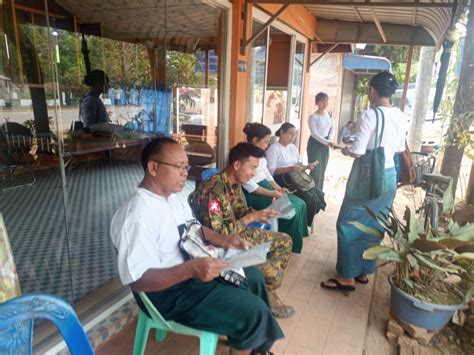 လှိုင်းဘွဲမြို့နယ်တွင် ၇၈ နှစ်မြောက် တပ်မတော်နေ့ အထိမ်းအမှတ် သတင်းစကား