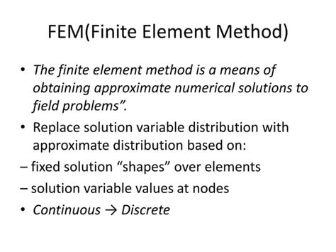 Non Linear Analysis Ppsx Physics Science