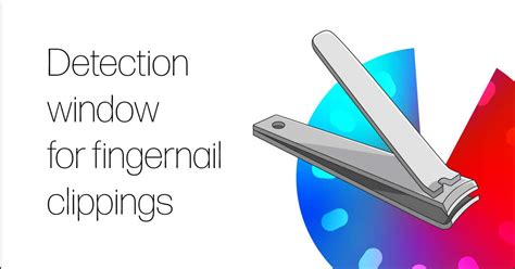 The Window Of Detection When Using Fingernail Clippings For Drug Testing Datac