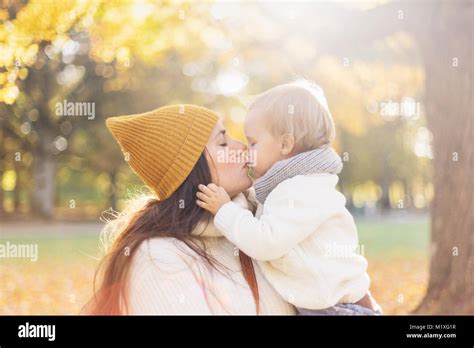 Mother Kissing Son Hi Res Stock Photography And Images Alamy