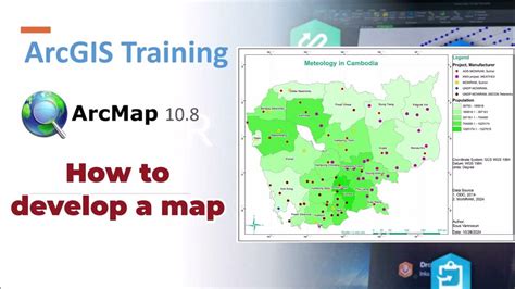 How To Create A Map Using Arcmap 10 8 Youtube