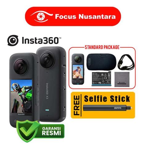 Jual Insta360 One X3 360 Action Camera Insta 360 One X3 Garansi Resmi Paket C Di Seller Rumix