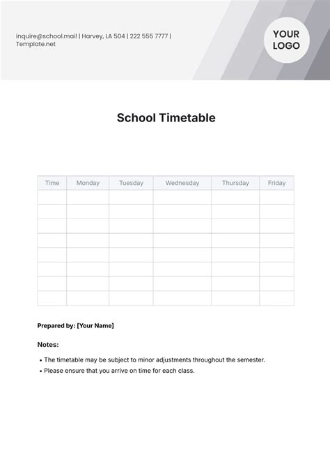 Free Ai Timetable Generator Free Timetable Maker Online