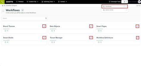 Creating A Workflow Assette Support