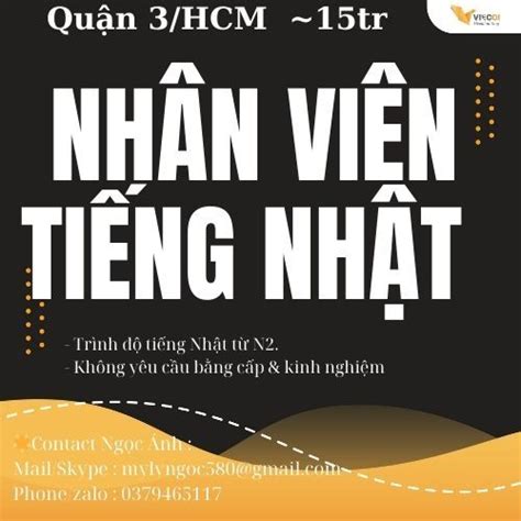 Recruiter Viecoi On Linkedin QuẬn 3hcm NhÂn ViÊn VĂn PhÒng TiẾng