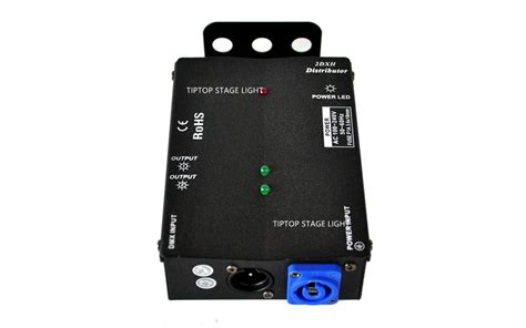 2 Channel Dmx Distributor Tiptoplight