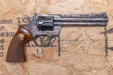 Colt Python 357 Magnum Police Trade In Double Action Revolver Sportsmans Outdoor Superstore