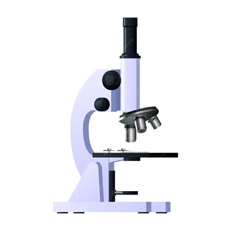 Premium Vector Microscope Vector Illustration