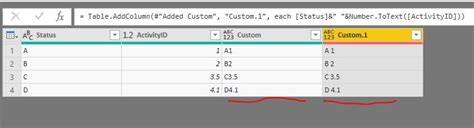 Concatenate A Numeric Column With Text Power Query Microsoft Fabric Community