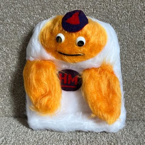 Honey Monster Hand Puppet Sugar Puffs Cereal 1978 Burbank Toys