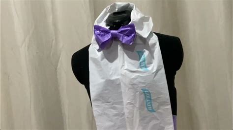 Mock Formal Garbage Bag Tuxedo Youtube