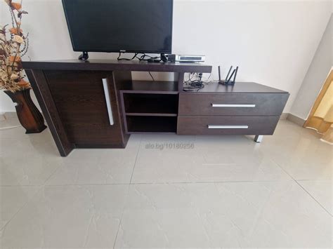 ТВ шкаф ТВ поставка ТВ шкаф Мебели за дома и офиса Бургас Продавам ТВ шкаф165 дължина