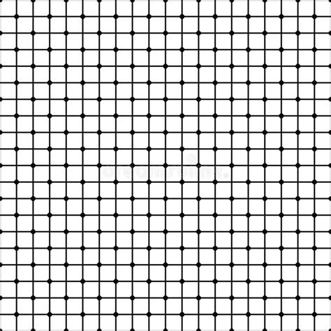 Seamless Monochrome Mesh Pattern Stock Vector Illustration Of Black Ornament 81964610