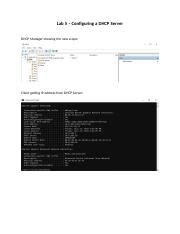 MST200 Lab 5 Docx Lab 5 Configuring A DHCP Server DHCP Manager