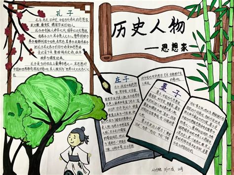历史人物手抄报初一 精选12张