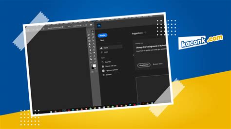 Cara Menghilangkan Home Screen Di Adobe Photoshop Kaconk