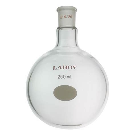 Round Bottom Single Neck Flask Glass Flask Laboratory Glassware Lab Glassware Lababe Glass