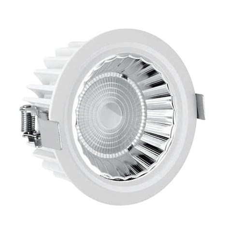 Chrome Reflector Oro Deep Recessed Reflector Ring Cob Downlight 20w Al