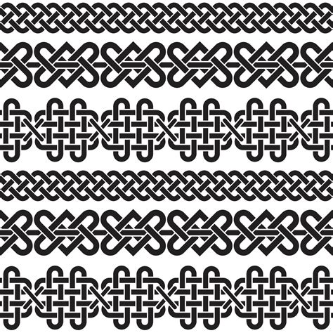 Celtic Knots Seamless Pattern 11134867 Vector Art At Vecteezy