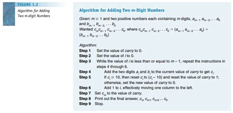 trace through the decimal addition algorithm of figure 1 2 ask 2