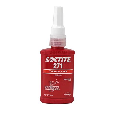 Loctite Threadlocker 271 Red Jewelry Adhesive 50 Ml