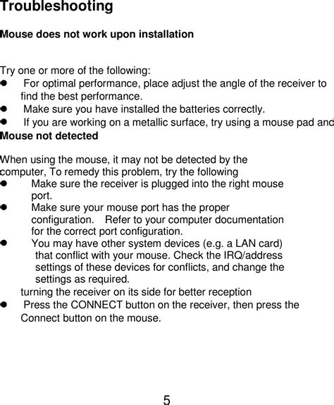 Acrox Technologies Mph0050708 Rf Laser Mouse User Manual