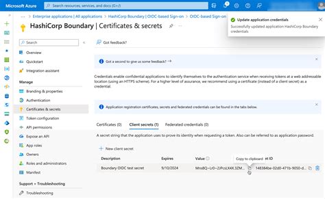 Oidc Authentication With Microsoft Azure Boundary Hashicorp Developer