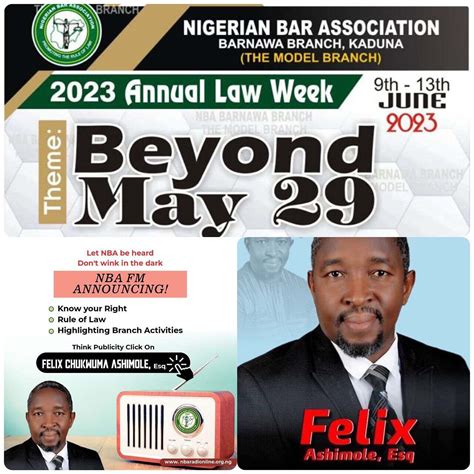 Felix Chukwuma Ashimole Felicitates Nba Barnawa The Model Branch Kubwa Express News