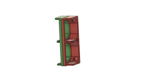 Wall Mount For 4x Shelly Plus 1 By Niko³ Download Free Stl Model