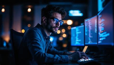 Free Coding Through Night Image Coding Programmer Developer