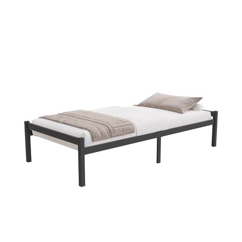 Airsleeperz® Metalen Bedframe Luuk Black 90x200 Cm 1 Persoons