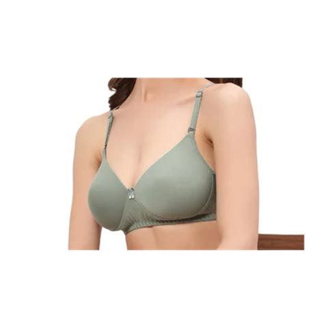 Daily Wear Skin Friendly Regular Fit 3 4th Coverage Plain Cotton Padded