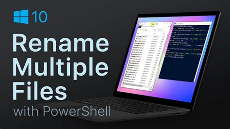 Batch Rename Files With Powershell 5 Essential Youtube