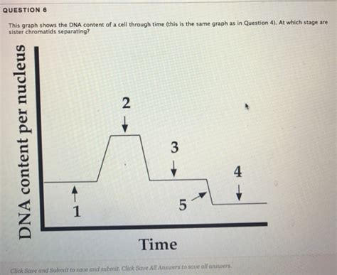 Solved QUESTION This Graph Shows The DNA Content Of A Cell Chegg Com