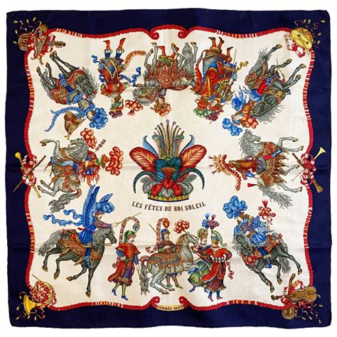 Carré Hermès Les Fêtes Du Roi Soleil