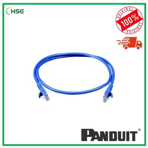 PANDUIT NK COPPER PATCH CORD CATEGORY 6 BLUE UTP CABLE HSE Lazada