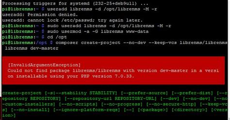 Cant Install Problem W Composer Help Librenms Community