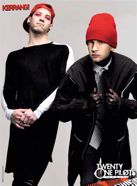 Twenty Øne Piløts Kerrang April 2017 Issue 1665 Twenty One Pilots