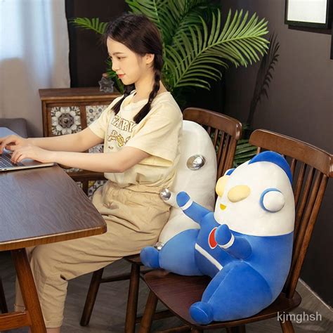 การ์ตูนเก้าอี้เบาะสำนักงานเอวสนับสนุนเอวที่นั่งกลับเบาะหอพักเตียงหมอนรถเอวเบาะหมอน 6b31 Shopee