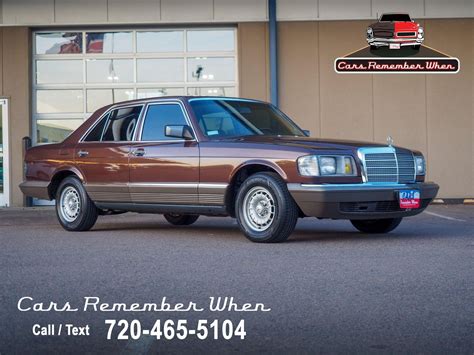 1985 Mercedes Benz 380 Class 380 Se Cars Remember When
