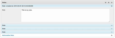 form in django admin for notes or comments on models stack overflow