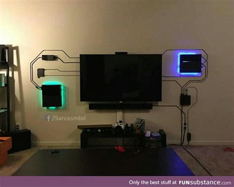 Why Hide Wires When You Can Do This FunSubstance