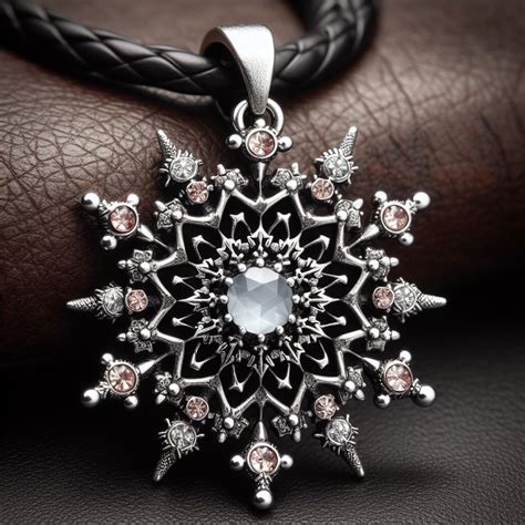Snowflake Pendant Rare Timmmis Treasure Vault