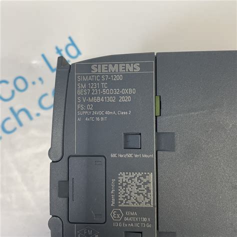 SIEMENS Analog Input Module 6ES7231 5QD32 0XB0 SIMATIC S7 1200 Analog
