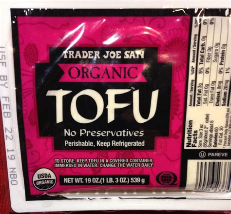Trader Joes Organic Tofu And Recipe Trader Joes Rants And Raves Mostly Raves A Few Rants
