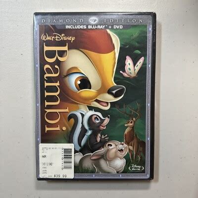 Bambi Blu Raydvd 2011 2 Disc Set Diamond Edition New Sealed Ebay
