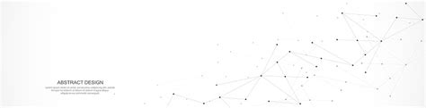 배너 디자인 또는 머리글을 위해 점과 선을 연결하는 추상적 인 배경과 기하학적 패턴 바닥글 디자인 요소에 대한 스톡 벡터 아트 및 기타 이미지 바닥글 디자인 요소